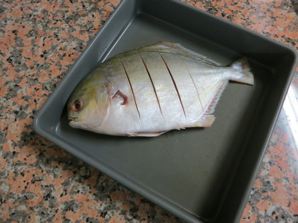 Recipe: Coconut-Braised Golden Pompano – Element Seafood